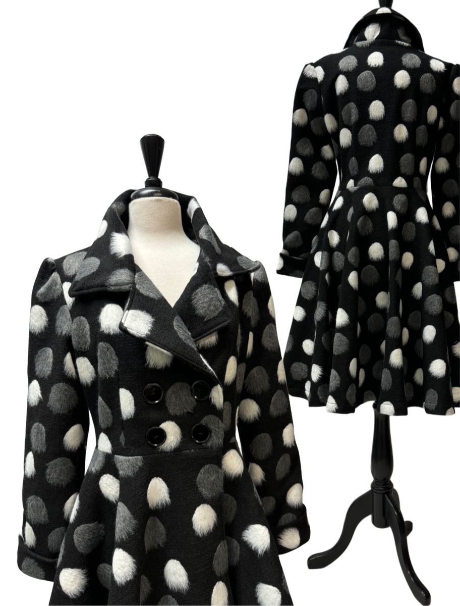 Jane Coat - Polka Dots – Blackbird Studios Canada